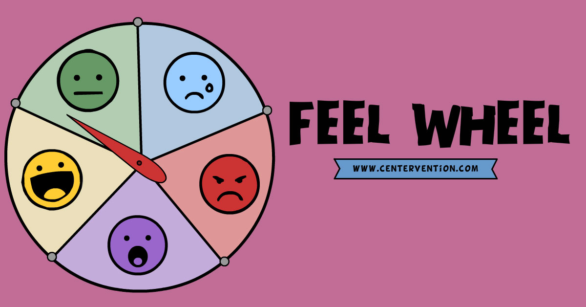 Feel Wheel Worksheet to Help Students Explore Emotions