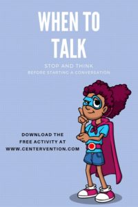 Conversation Starters for Kids - Centervention®